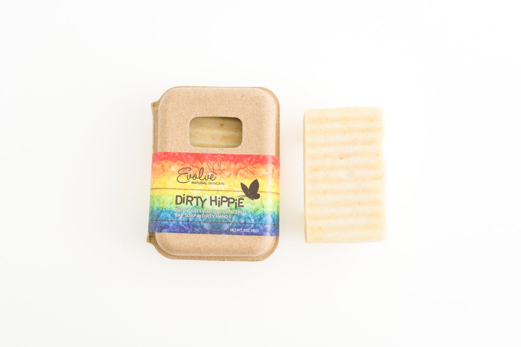 Dirty Hippie Bar Soap – Evolve Natural Skincare & Handcrafted Soap Company